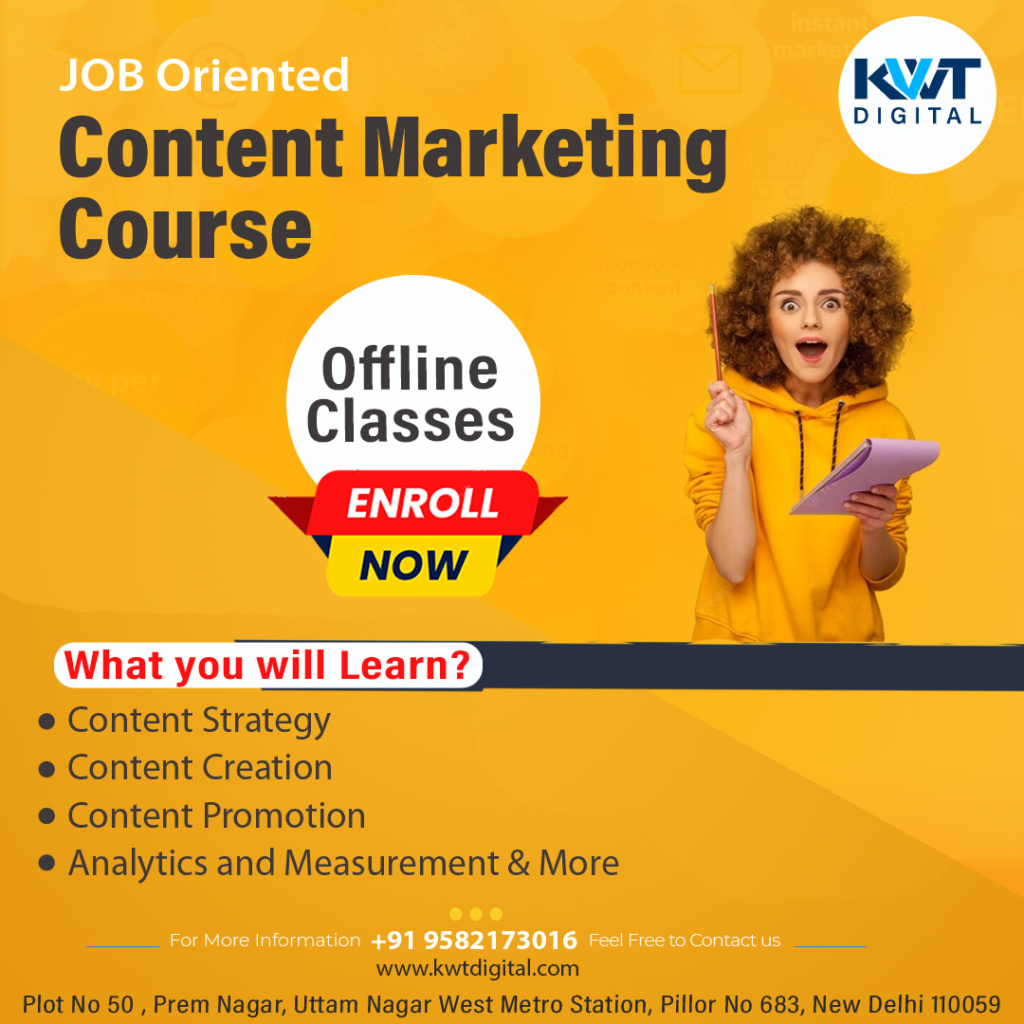Digital Marketing Institute in Uttam Nagar - KWT Digital Marketing ...